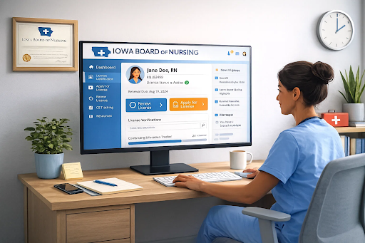 Iowa Nursing License Guide: Application, Renewal & Lookup